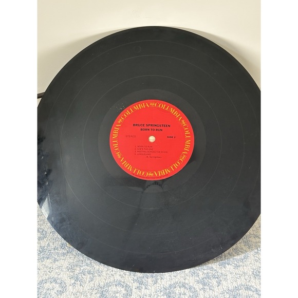 Media | Vtg 8s Oversized 34 Bruce Springsteen Born To Run Record Album ...